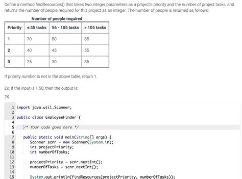 Solved Define A Method Findresources That Takes Two
