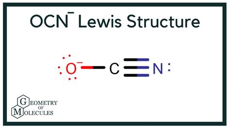 Ocn Lewis Structure Cyanate Ion Youtube