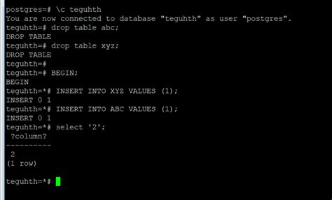 Teguh Triharto Learning Center Simulate Deadlock In PostgreSQL