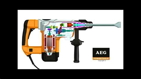 Перфоратор AEG - YouTube