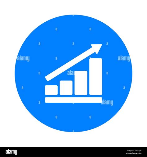 Bar Chart And Circle Stock Photo Alamy