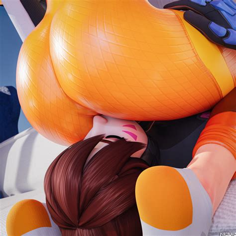 Rule 34 2girls 3d Cheating Cheating Girlfriend Dva Hana Song Lena