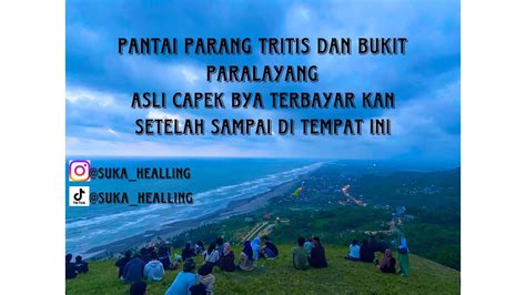 Pantai Parang Teitis Dan Bukit Paralayang Pantaiparangtritis Jogja