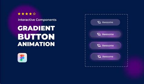 Figma Tutorial How To Create A Gradient Button Animation Captain Design