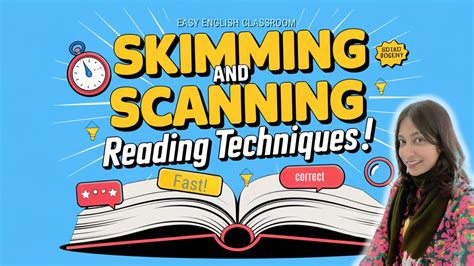 Understanding Skimming And Scanning Reading Techniques In English With Example Easy English