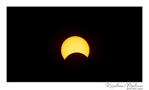Annular Solar Eclipse 2019 Krishna Mohan Photography