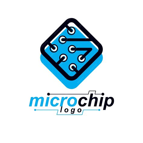 Premium Vector Futuristic Cybernetic Scheme Vector Motherboard Digital Element Square