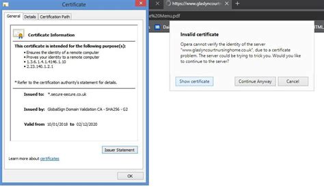 Invalid Certificate Mobirise Forums
