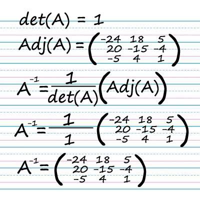 Difference Between Adjoint And Inverse