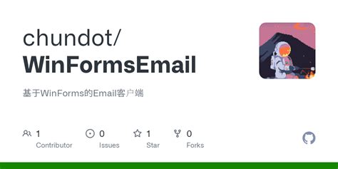 Github Chundotwinformsemail 基于winforms的email客户端