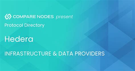 Hedera Directory: Top 13 Hedera RPC Providers, Nodes and Data API ...