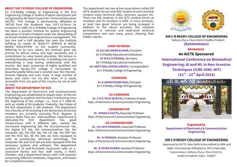 Icbeaimlnit2k25 Sircrrcoe Ecedept Randdsircrrcoesb Sarakanam Veera Venkata Ramesh