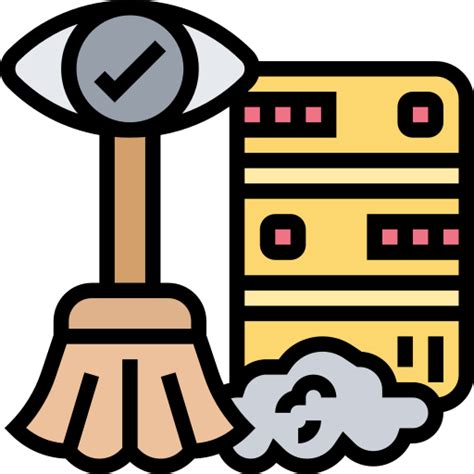 Data Cleaning Meticulous Lineal Color Icon Data Cleaning Meticulous Lineal Color Icon