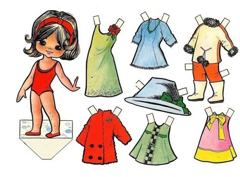 Картинки Девочка с одеждой 29 шт 1768