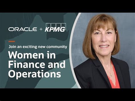 Women In Finance And Operations Oracle