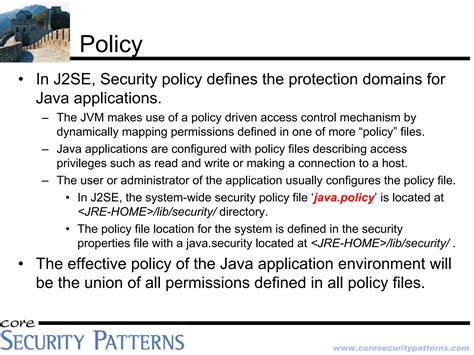 java platform security architecture pdf