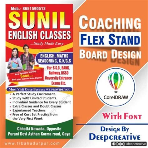 New Coaching Flex Banner Design 2023