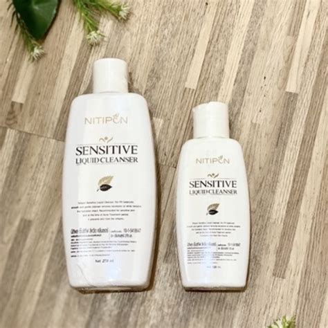 Sensitive Liquid Soap สบู่ล้างหน้านิติพลคลีนิกของแท้100 Shopee Thailand