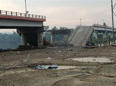 Aa အကြမ်းဖက်အဖွဲ့က မိုင်းခွဲဖျက်ဆီးခဲ့သော ဘူးသီးတောင်မြို့အဝင် ပန်ဇင်းချောင်းတံတား