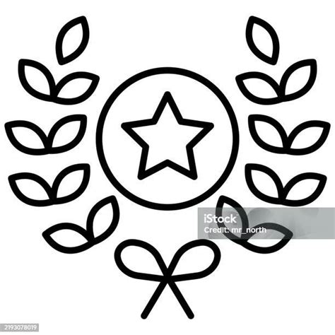 얇은 선 스타일의 보상 아이콘 벡터 일러스트 레이 션 그래픽 디자인 0명에 대한 스톡 벡터 아트 및 기타 이미지 0명 Championship 개념 기호 Istock