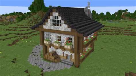 Medieval House Using Calcite Progression Rminecraftbuilds