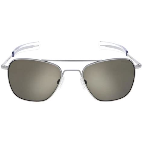 Randolph Aviator Af085 55mm Matte Chrome Bayonet Amrican Gray Agx