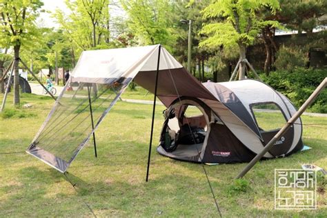 패스트캠프 원터치텐트 넓어진 그늘막 와이드타프텐션 넘 좋아 네이버 블로그