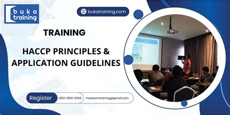 Training Haccp Principles And Application Guidelines