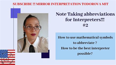 Note Taking Secrets For Interpreters 2 4 Success Video Note Taking