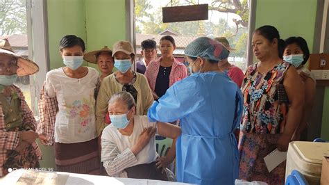 ပန်းတောင်းမြို့နယ်အတွင်း ကိုဗစ်ရောဂါကာကွယ်ဆေး ကွင်းဆင်းထိုးနှံပေး Myanmarnationalpost