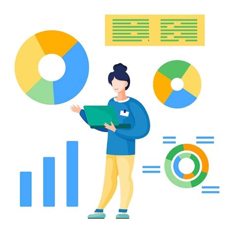 Analyst Reviewing Data Visualizations And Charts Jiffy Designs