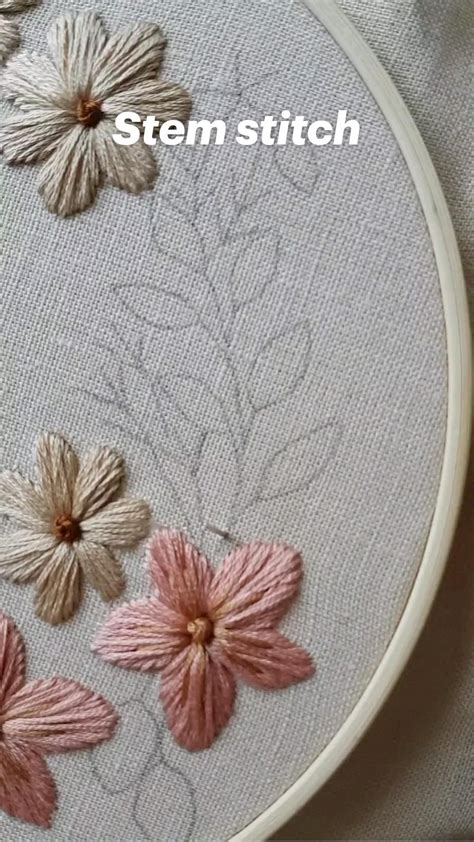 Stem Stitch Hand Embroidery Designs At Victoria Melrose Blog