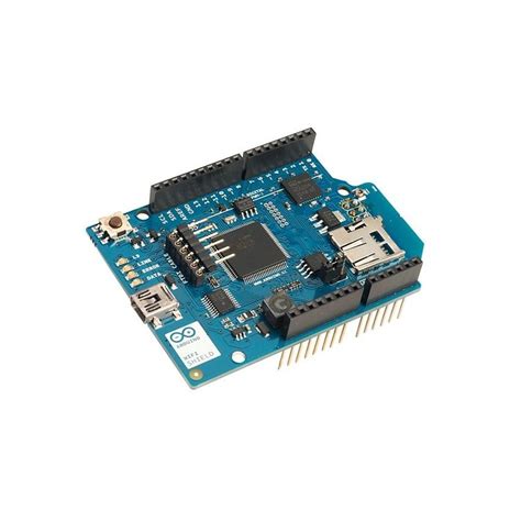 Arduino Wifi Shield With Antenna Connector 80211 Bg Connectivity