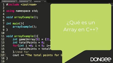 ¿qué Es Un Array En C