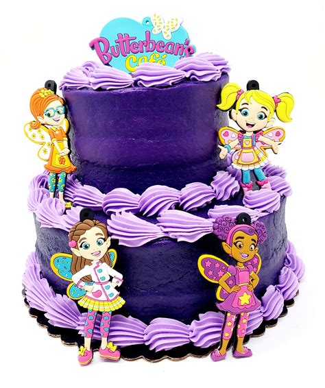 Buy Butterbeans Cafe Birthday Cake Topper Featuring Butterbean