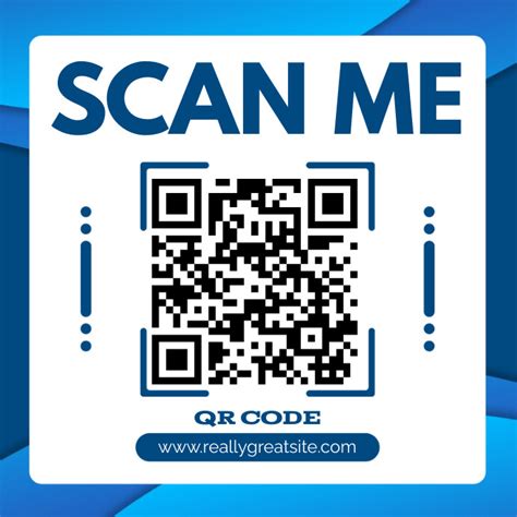 Scan Me Template Postermywall