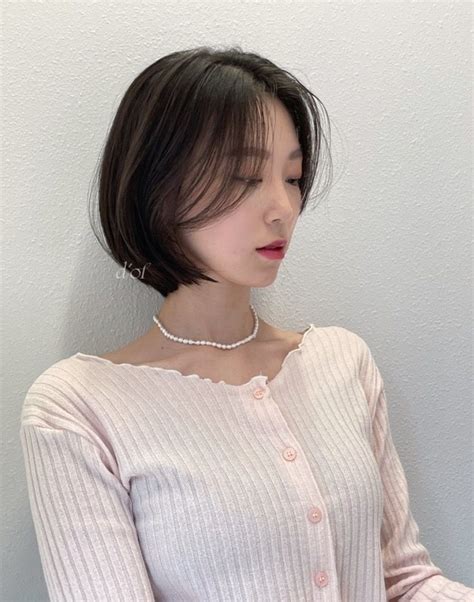 단발 레이어드컷 2024 미디엄 헤어스타일 짧은 머리 헤어스타일