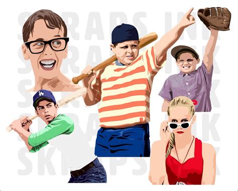 Sandlot Bundle Svg Png Instant Digital Download Files Etsy