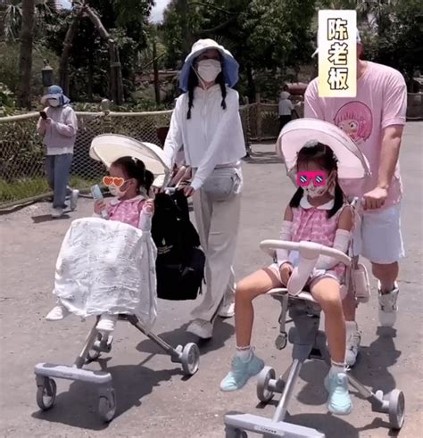 陈赫晒与张子萱背影合照 两人情侣穿搭挽手臂十分甜蜜tom明星