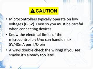 Microcontroller Basics Lesson1 2019 1 Pptx