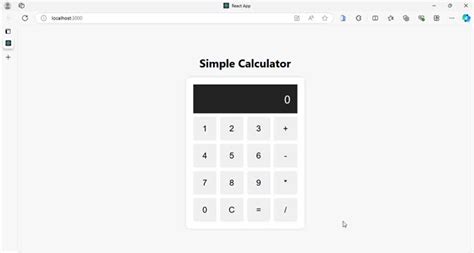 Shaik Arshad On Linkedin Simple Calculator