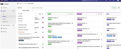 Issue Board Project User Help Gitlab