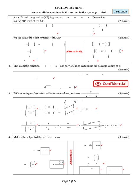 Kcse 2024 121 Pp2 Ms Printable Pdf Triangle Latitude