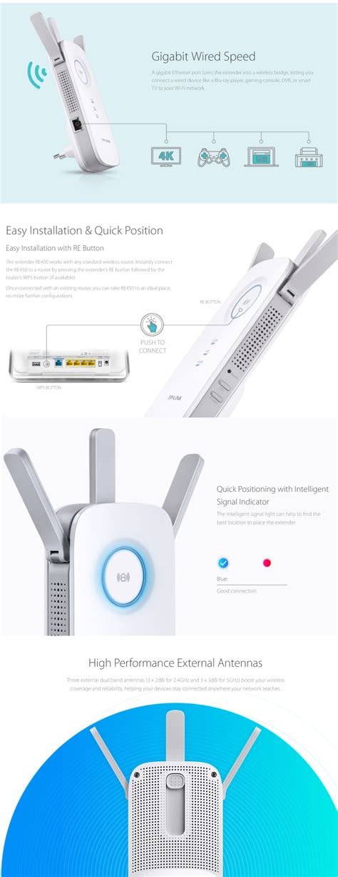 TP Link RE AC Wi Fi Range Extender Allneeds Computers