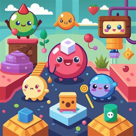 Page 2 Game Cute Vectors And Illustrations For Free Download