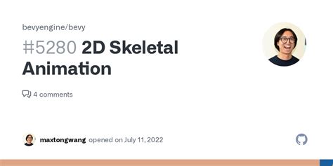 2d skeletal animation · issue 5280 · bevyengine bevy · github