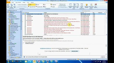 How To Turn On And Use The To Do Bar In Outlook 2010 By Turner Time Management A Football Net