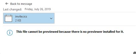 Java Outlook Wont Preview Ics File Created By Ical4j Stack Overflow