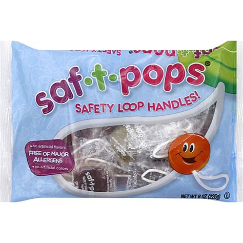 Saf T Pops SAF T POPS LOOP HANDLES OZ Packaged Candy Priceless Foods