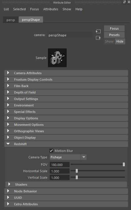 Dive Into Redshift Camera Types For Maya Redshift Cloud Rendering